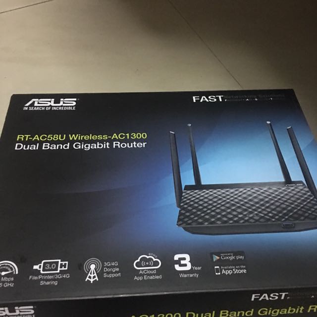 Asus Wireless Dual Band Gigabit Router Computers Tech Parts Accessories Networking On