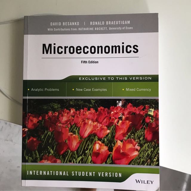 EC2101 Microeconomics Analysis I, Hobbies & Toys, Books & Magazines ...