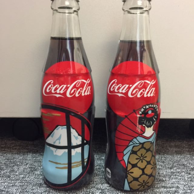 Japanese Design Coca Cola - Limited Edition, 嘢食 & 嘢飲, 包裝食物&即食食物 - Carousell