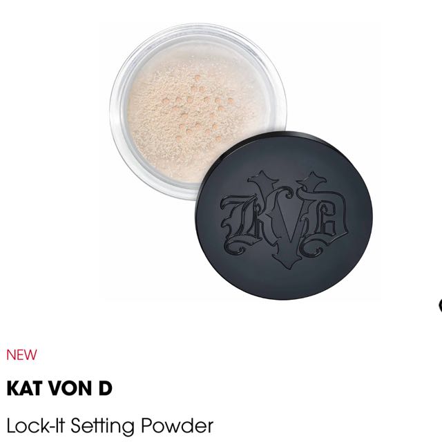Kat von D setting powder, Beauty & Personal Care, Face, Makeup on Carousell