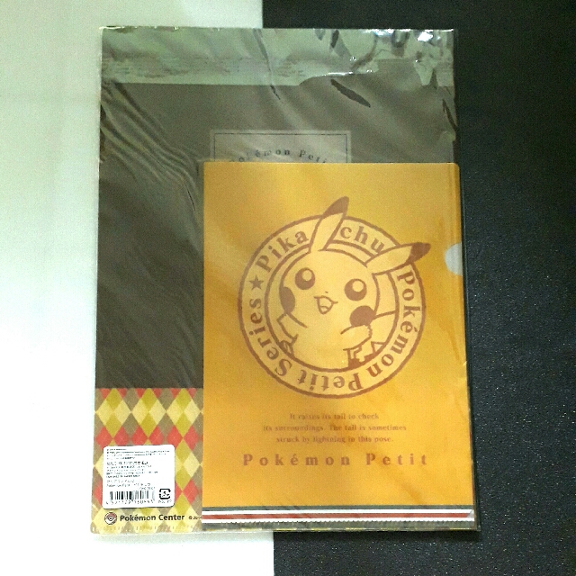 Pikachu Pokemon Petit A4 & A5 Clear File, Hobbies & Toys, Stationery ...