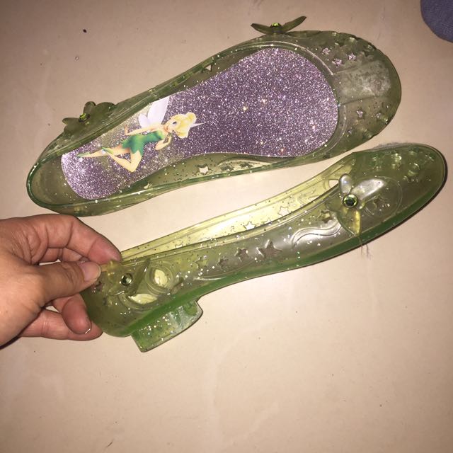 Sepatu Kaca Tinkerbell, Bayi & Anak, Baju Anak Perempuan di Carousell