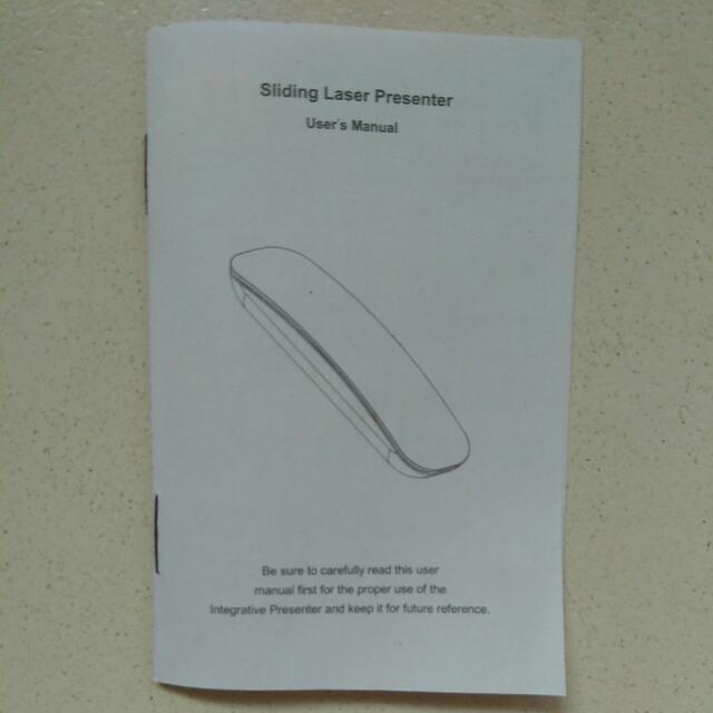 Sliding Laser Presenter Laser Pointer Laser CLICKER, Computers & Tech ...