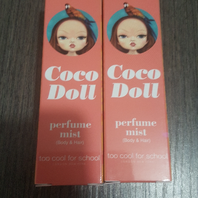 too cool for school coco doll Perfume mist, 健康及營養食用品, 醫療用品和工具 - Carousell