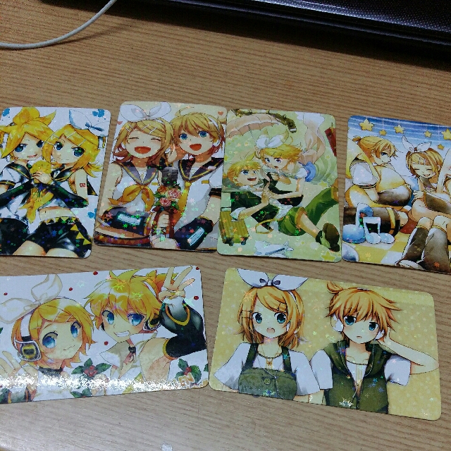 Vocaloid Stickers ( Kagamine Rin , Kagamine Len ), Hobbies & Toys ...