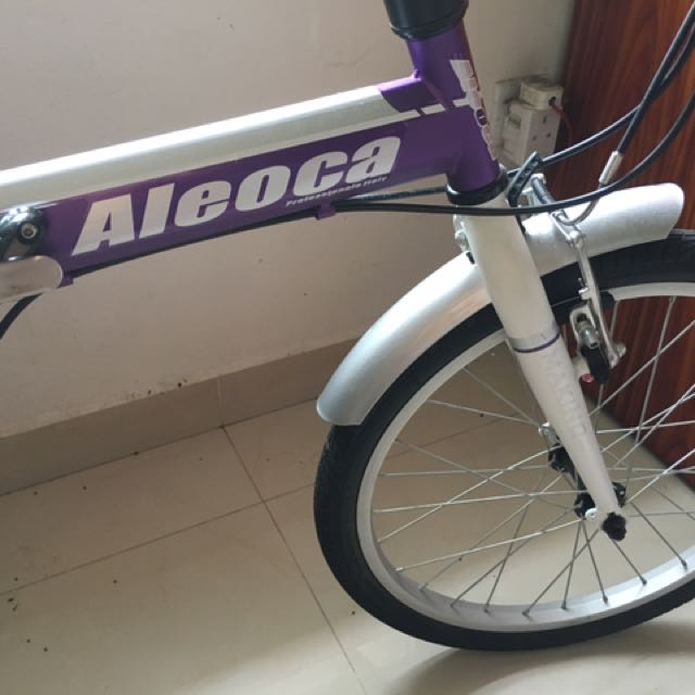 Aleoca 20" 6 Speed Esecuzion Folding Bike (Purple), Bicycles & PMDs ...