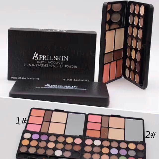 APRIL SKIN TRAVEL-PACK MAKEUP SET, Beauty & Personal Care, Face, Makeup ...