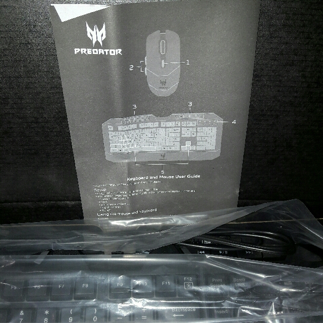 Authentic Predator Keyboard With Mouse Set, Computers & Tech, Parts ...