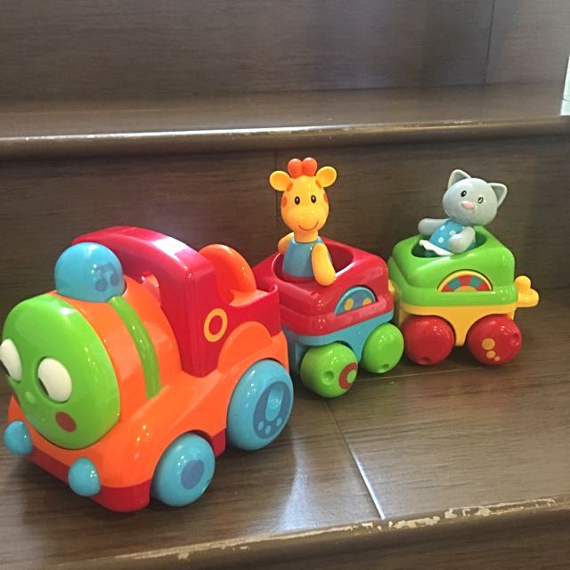 ELC animal train, Bayi & Anak, Mainan & Baby Walker di Carousell