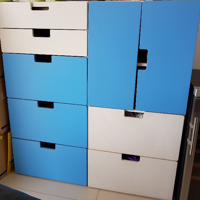 Ikea STUVA Cabinet, Furniture & Home Living, Furniture, Shelves ...