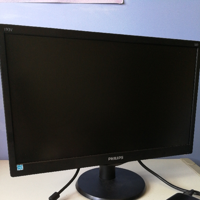 Philips 193V5L LED Monitor, Computers & Tech, Parts & Accessories ...