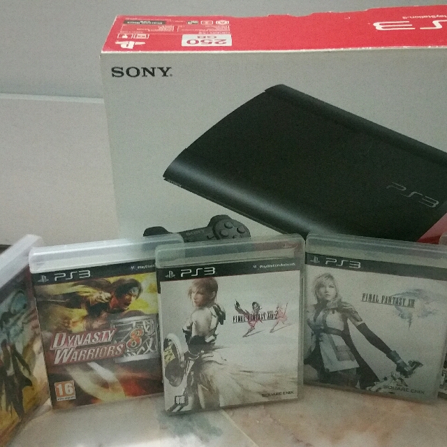 PS3 Superslim Console, Video Gaming, Video Game Consoles, PlayStation ...
