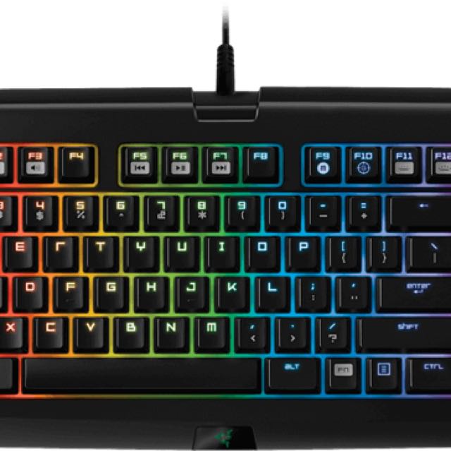 Raze Blackwidow Chroma Stealth, Computers & Tech, Parts & Accessories ...