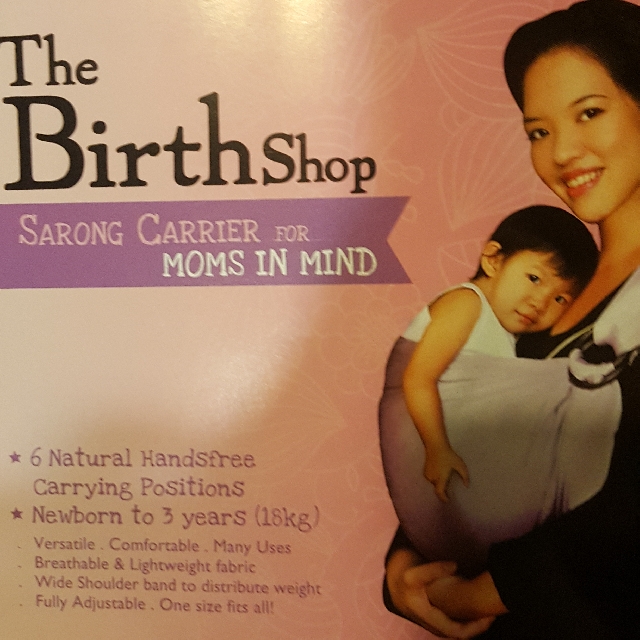 Sarong Ring Sling Baby Carrier, Babies & Kids, Babies & Kids Fashion on ...