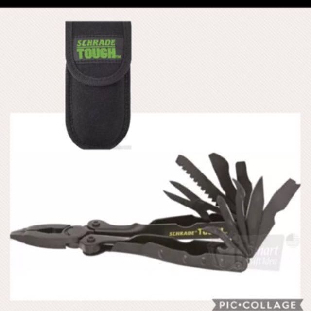 Schrade Multi Tool - Silver & Black, Sports Equipment, Bicycles & Parts, Parts & Accessories on ...