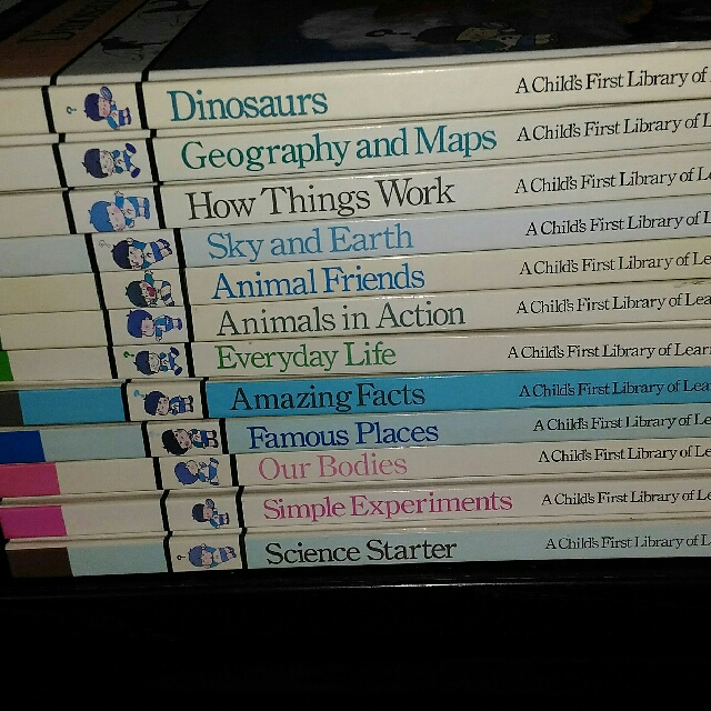 Time Life - A Child's First Library Of Learning - 24 Books, Hobbies ...