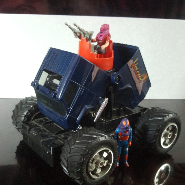 Vintage M.A.S.K Volcano, Hobbies & Toys, Toys & Games on Carousell