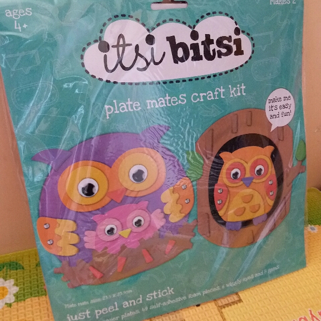【全新】齊來做手工 - Plate Mates Craft Kit, 兒童＆孕婦用品, 嬰兒玩具 - Carousell