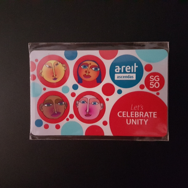 Ascendas A-reit SG50 NETS FlashPay Card, Everything Else on Carousell