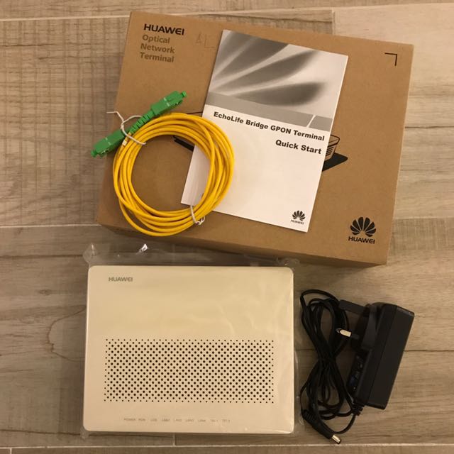 HUAWEI EchoLife Bridge GPON ONT, Computers & Tech, Parts & Accessories ...