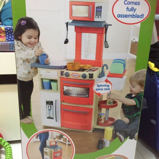 Little Tikes Cook N Store Kitchen, Babies & Kids, Baby Nursery & Kids ...