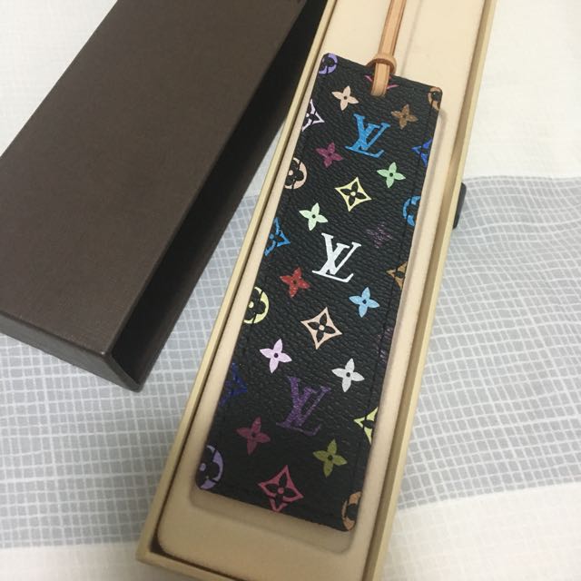 Louis Vuitton Lv Multicolor Bookmark Authentic, 名牌, 飾物及配件 - Carousell