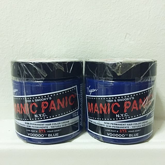 Manic Panic Voodoo Blue, Beauty & Personal Care, Hair on Carousell