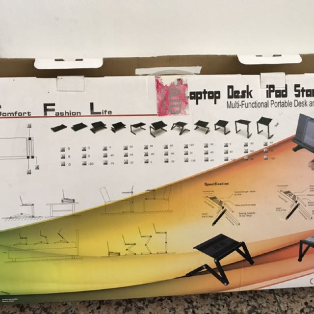 Multi-function Portable Desk and IPad Stand OMax Table Stand, Furniture ...