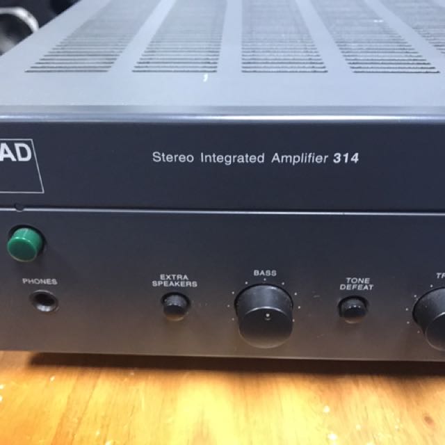 NAD 314 Int Amplifier, Audio, Other Audio Equipment on Carousell