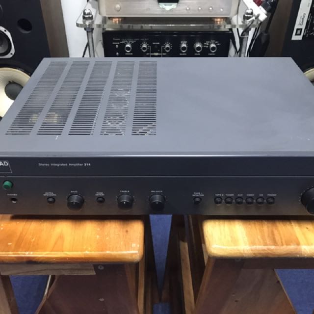 NAD 314 Int Amplifier, Audio, Other Audio Equipment on Carousell