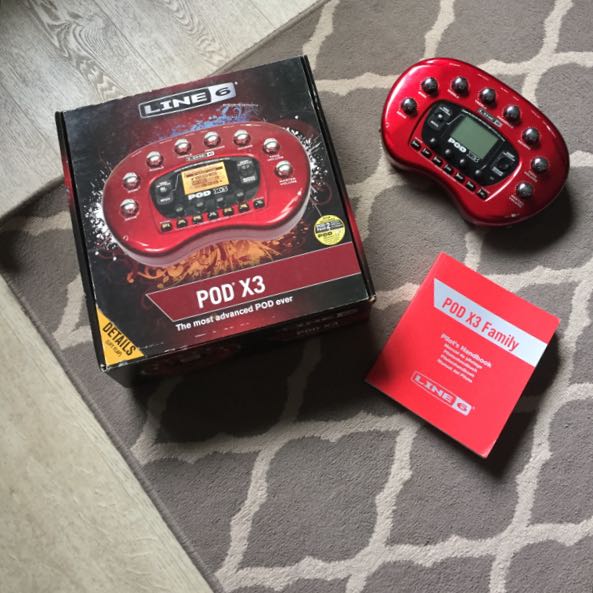 Pod X3 Guitar Effects, Hobbies & Toys, Music & Media, Music Accessories ...