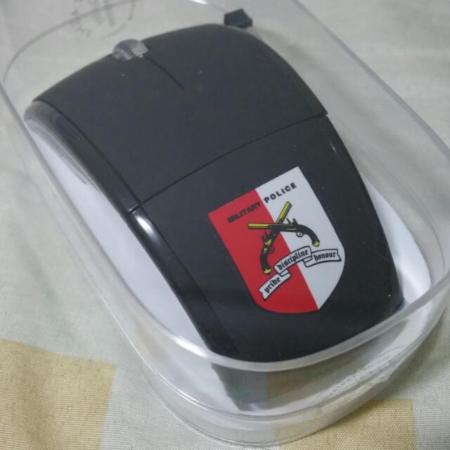 SAF Military Police Insignia Wireless Mouse, Computers & Tech, Parts ...