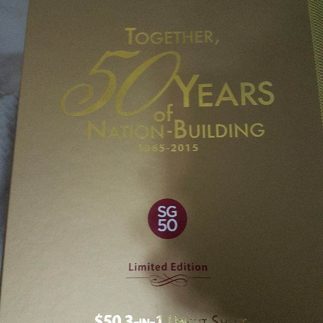 SG50 Limited Edition 3 In 1 Uncut Set, Hobbies & Toys, Memorabilia ...