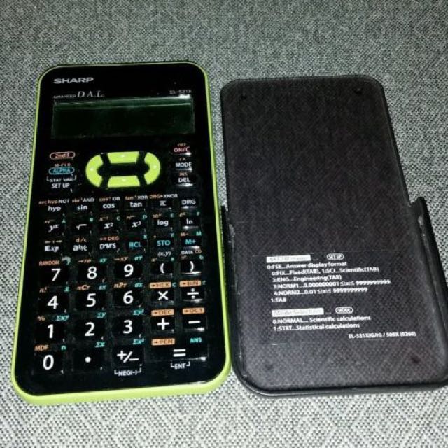 Sharp Calculator, Hobbies & Toys, Books & Magazines, Assessment Books ...