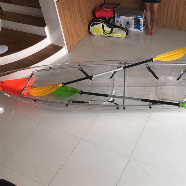 Transparent Kayak, Sports Equipment, Fishing on Carousell