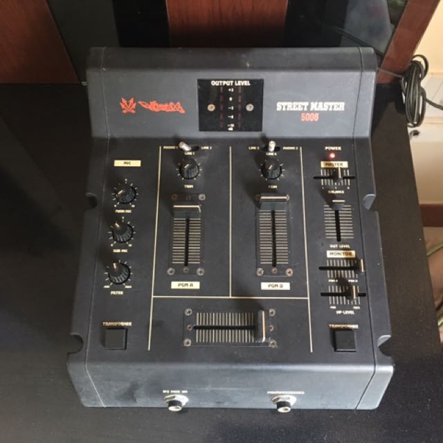 Vestax Streetmaster Audio Mixer, Audio, Other Audio Equipment on Carousell
