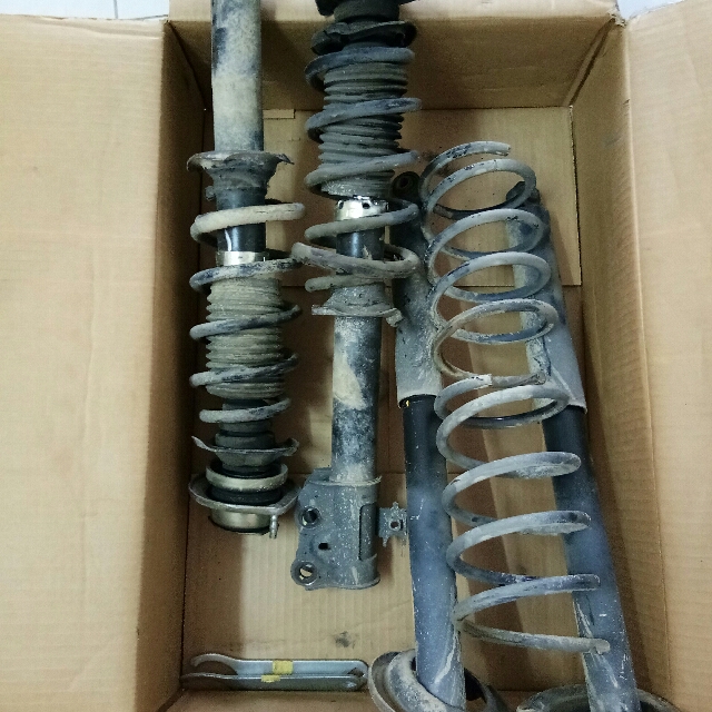absorber myvi standard & spring lowerd potong, Auto Accessories on ...