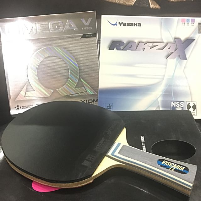 Butterfly Viscaria Table Tennis Racket/Blade, Sports Equipment, Sports ...