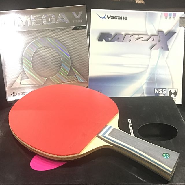 Butterfly Viscaria Table Tennis Racket/Blade, Sports Equipment, Sports ...