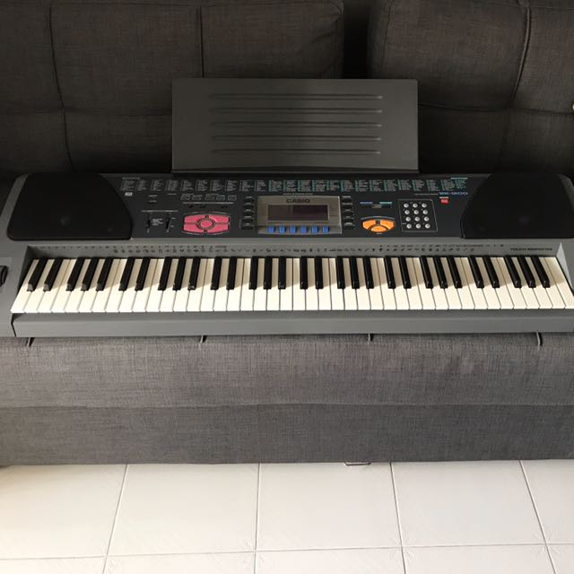 Casio Electronic Keyboard, Hobbies & Toys, Music & Media, Musical ...