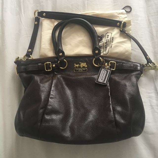 Coach Madison Sophia, Women's Fashion, Bags & Wallets, Beach Bags on ...