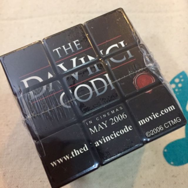 Da Vinci Code Rubik's Cube HSBC Mona Lisa, Hobbies & Toys, Toys & Games ...