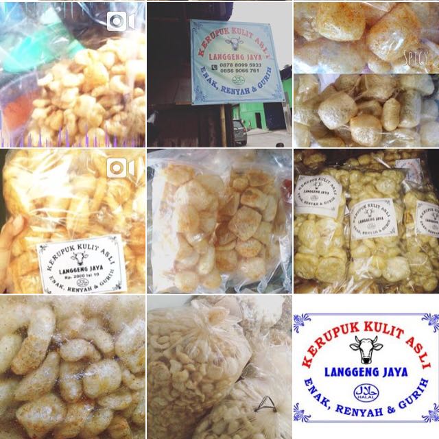 Kerupuk Kulit Sapi Asli, Makanan & Minuman, Snek di Carousell