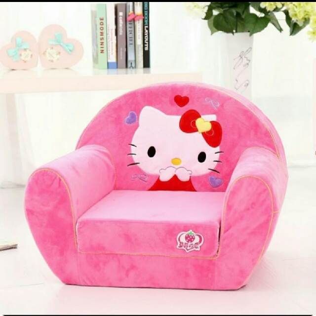 Kids Chair/Sofa ( Hello Kitty ) Brand New, Babies & Kids, Babies & Kids ...