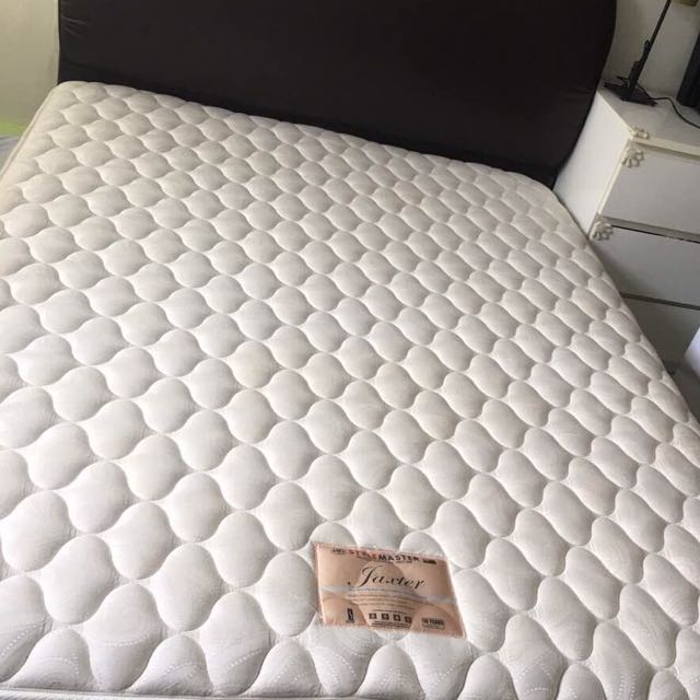 King Koil + Stylemaster Jaxter Queen Size Bed Frame And Mattress ...