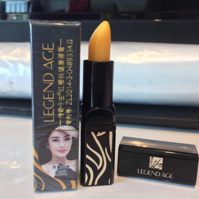 Legend Age Natural Healthy Cherry Lipstick 正品红樱桃健康唇膏, Beauty & Personal ...