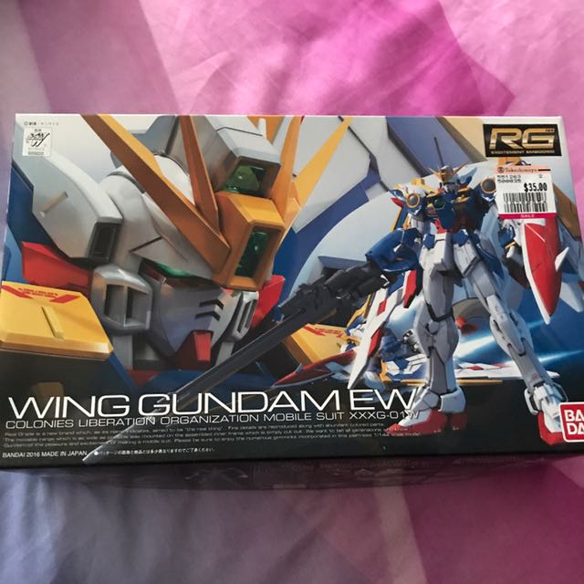 Rg Wing Gundam, Hobbies & Toys, Toys & Games on Carousell