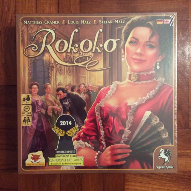 Rococo/Rokoko board game, Hobbies & Toys, Toys & Games on Carousell
