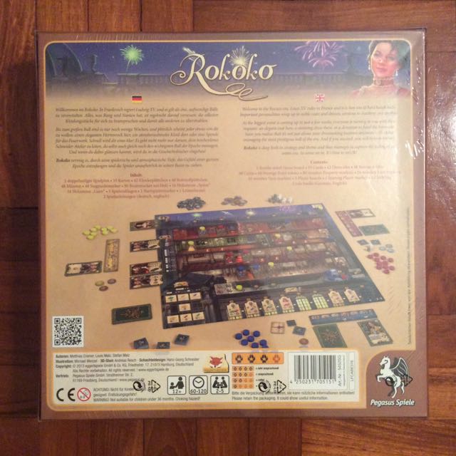 Rococo/Rokoko board game, Hobbies & Toys, Toys & Games on Carousell