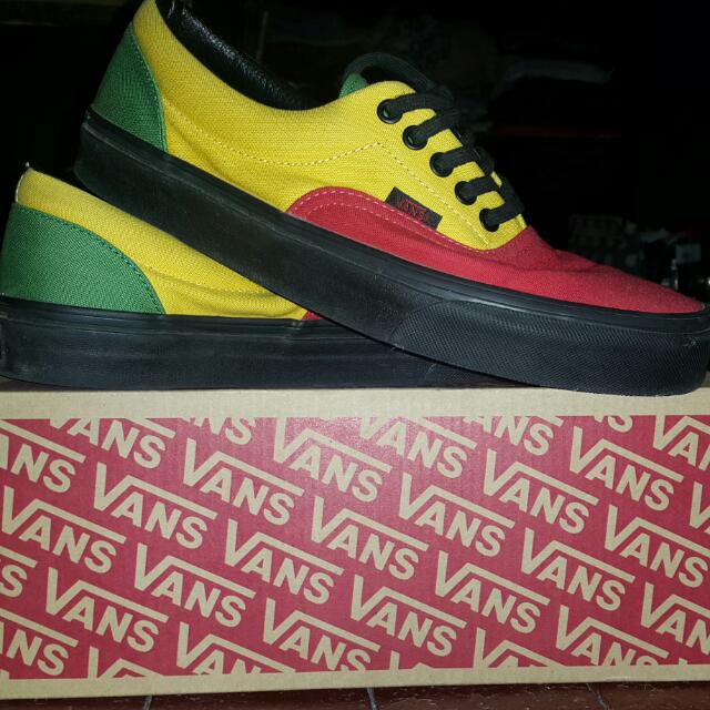 Vans Rasta (Red/Black), Men's Fashion, Footwear, Sneakers on Carousell